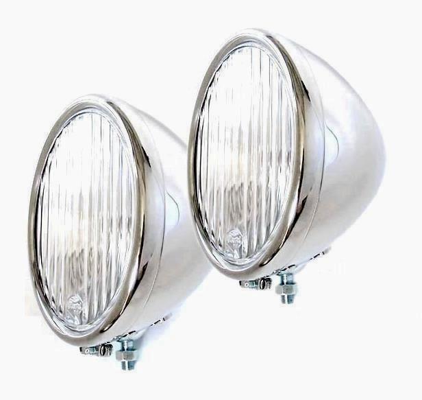 1928-1929 H/L Fluted Lens 12V Halogen – Early Ford Store . San Dimas, CA