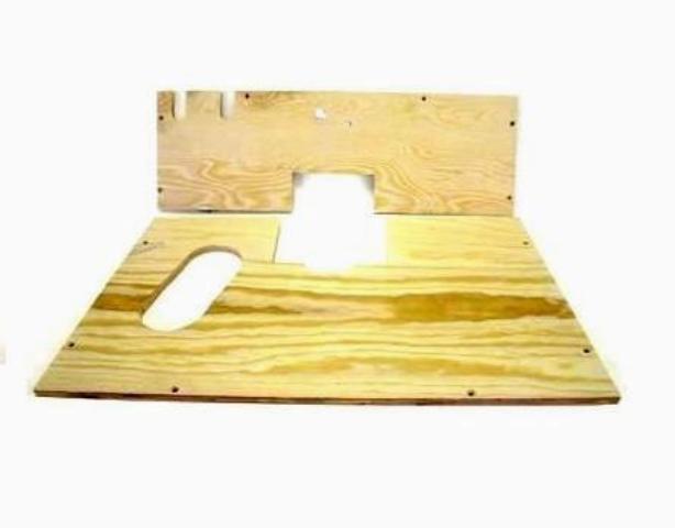 Model A Front Floorboard Set - E.Brake to Right - Top Quality – Early ...