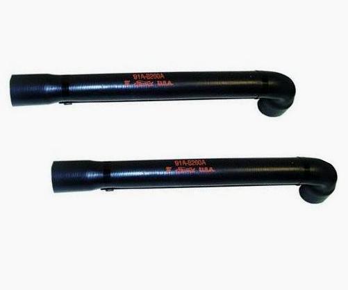 1939-41 Upper Radiator Hoses (Pair - Ford Script) – Early Ford Store ...