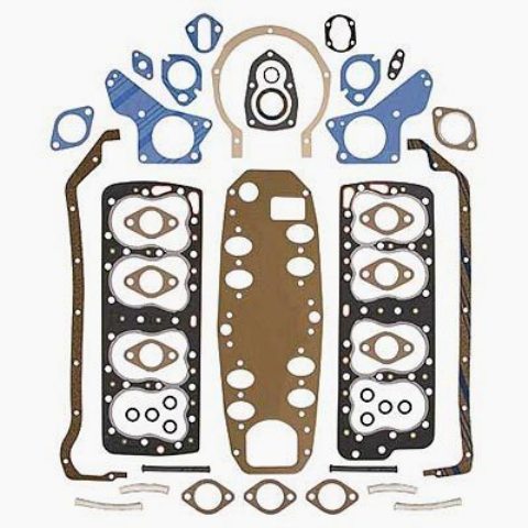 1948-1953 V8 "8BA" Complete Engine Gasket Kit(Copper H/Gaskets) – Early ...