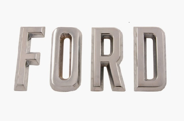 1957 Custom & Ranchero "FORD" Letters – Early Ford Store . San Dimas, CA